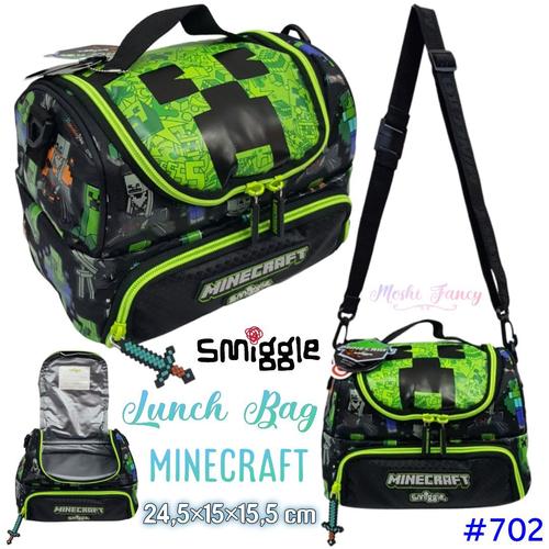Jual Lunch Bag Minecraft Smiggle / Tas Makan Smiggle Minecraft / Tas ...