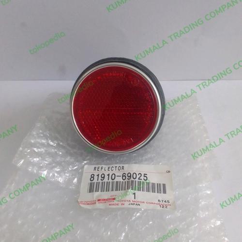 Jual REFLEKTOR KARET BELAKANG ORI TOYOTA 81910-69025 HARDTOP BJ40 FJ40 ...