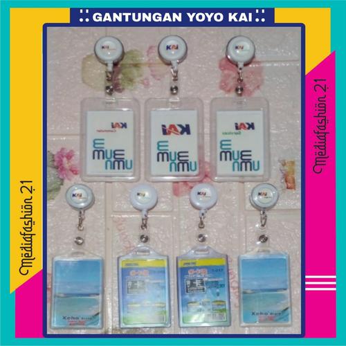 Jual GANTUNGAN YOYO ID CARD KAI (KERETA API INDONESIA) + TEMPAT ID CARD ...