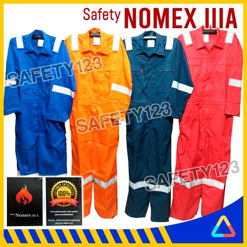 Jual Safety Nomex IIIA 3A Wearpack Coverall Anti Api Fire Retardant ...