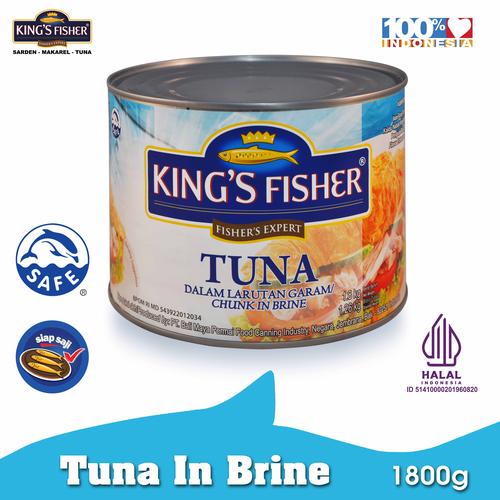 Promo King's Fisher Tuna dalam Air Garam 1800 g Tuna in Brine Daging ...