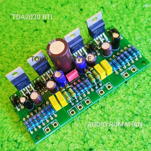 Jual kit power amplifier TDA2030 BTL baca deskripsi - Biru - Kab ...