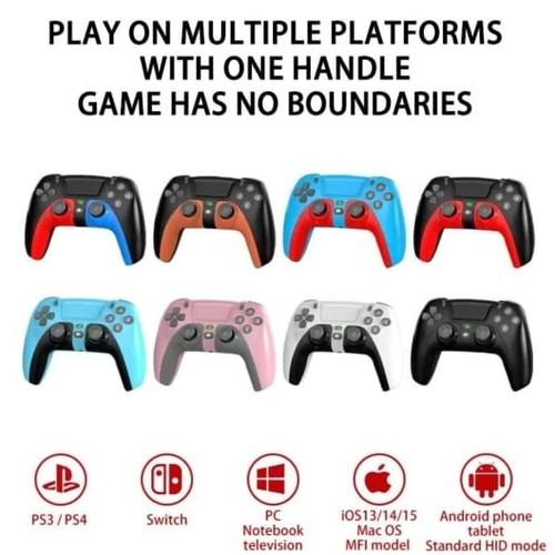 Jual BSP P08 Wireless Gaming Controller Gamepad Stick Switch PS3 PS4 PC ...