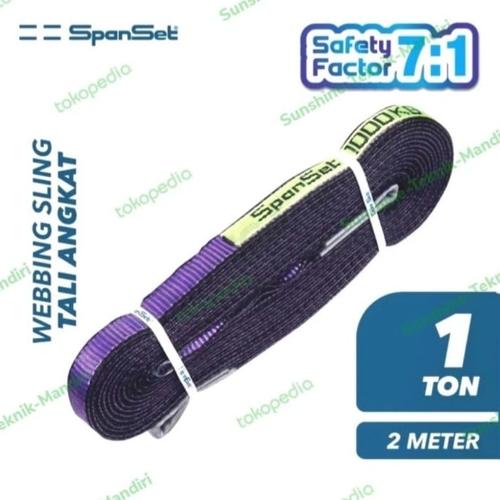 Jual Webbing Sling Spanset doublePly 1Ton 2M wrn ungu - Kota Surabaya ...