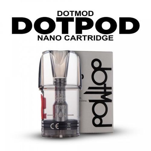 Jual CARTRIDGE DOTMOD DOTPOD NANO 1.0 OHM 2ML 1 buah - 1.0 OHM ...