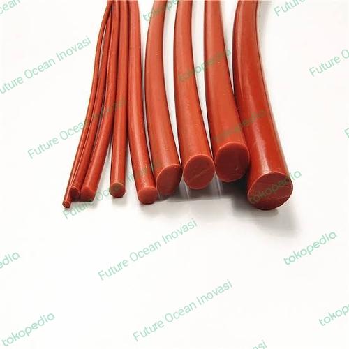 Jual O oring Cord Silicone Merah - O ring silikon merah bulat padat ...