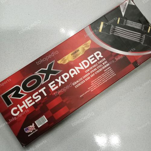 Jual ORIGINAL CHEST EXPANDER STEEL BESI LATIHAN OTOT GYM FITNES ROX RXQ 556 - Kota Bandung ...