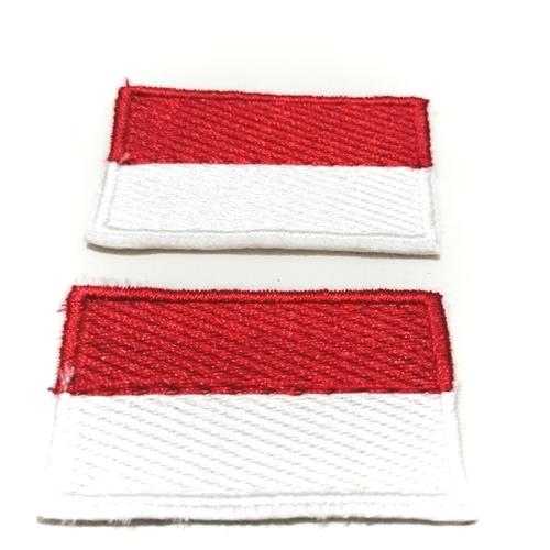 Jual Bendera merah putih bordir untuk bet seragam sekolah - Kota ...