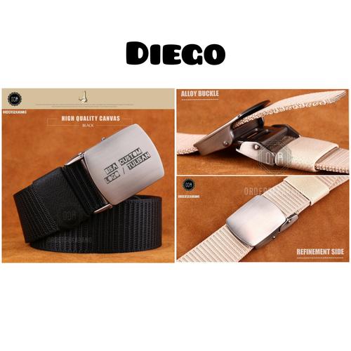 Promo SABUK IKAT PINGGANG BELT GESPER TACTICAL NYLON DIEGO DELMO CUSTOM ...