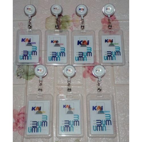 Jual GANTUNGAN YOYO ID CARD KAI (KERETA API INDONESIA) + TEMPAT ID CARD ...
