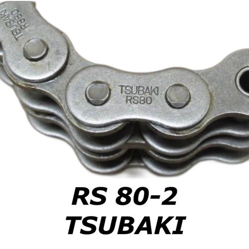 Jual ROLLER CHAIN RS 80-2 TSUBAKI JAPAN (RANTAI SPROCKET DOUBLE ...