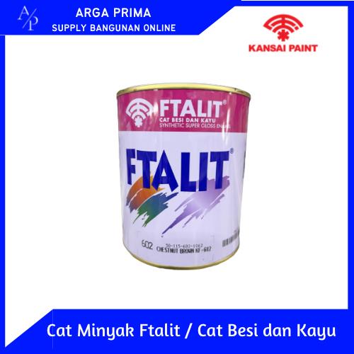 Jual Cat Minyak Ftalit / Cat Minyak Besi dan Kayu Ftalit 1kg - Soft ...