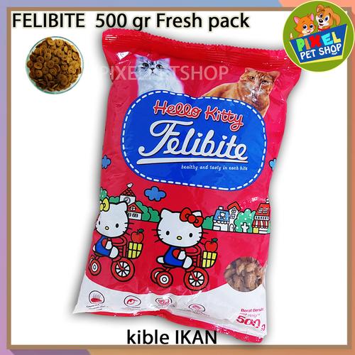 Jual Felibite 500 gr Dry Food Makanan Kering Kucing Dewasa - Tuna Donut ...