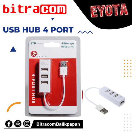 Jual USB HUB Eyota - H13 USB Hub 4 Port - Putih - Kota Balikpapan ...