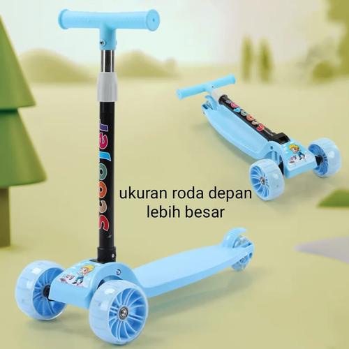 Jual scooter / skuter anak / RODA DEPAN BESAR / skuter kumbang / otoped ...