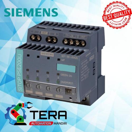 Jual Selective Module 4 Channel 10A 6Ep1961-2Ba21 Sitop Pse200U Siemens ...
