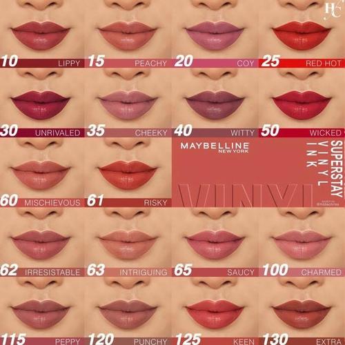 Jual maybelline superstay vinyl ink - 115 Peppy - Kota Samarinda ...