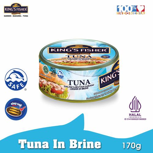 Promo King's Fisher Tuna dalam Air Garam Tuna in Brine Daging Tuna ...