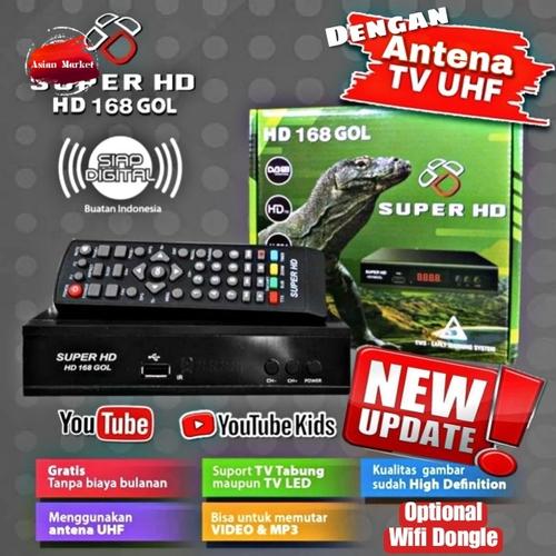 Jual Setop box Digital TV SUPER HD 168 Komodo DVB t2 - Kota Medan ...
