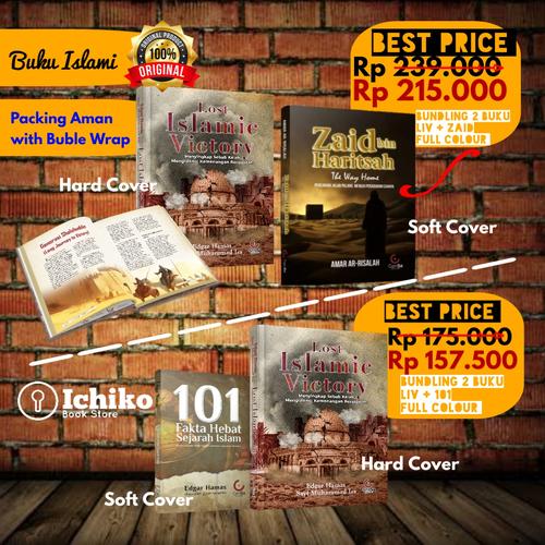Jual PAKET LOST ISLAMIC VICTORY/ Zaid Bin Haritsah/ 101 Fakta Hebat ...