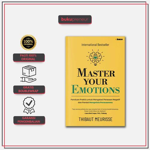 Promo Buku Master Your Emotions - Thibaut Meurisse - Kota Bogor - Bukupreneur ID | Tokopedia