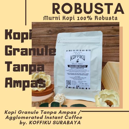 Jual KOFFIKU AGGLOMERATED INSTANT COFFEE / KOPI GRANULE 200g - Kota ...