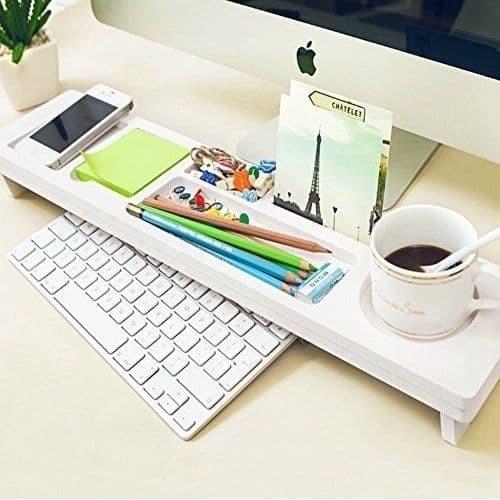 Jual Rak Keyboard Desktop Storage Organizer Meja Mini Laptop Komputer ...