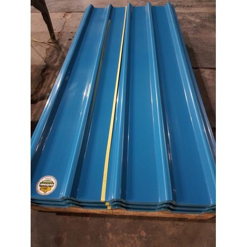 Jual atap go green premium model spandek biru silver 300 cm (kargo ...