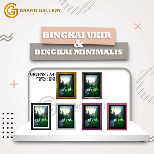 Jual A 4 - BINGKAI / FRAME FOTO / FIGURA / BINGKAI Uk A4 (21 X 30 CM ...