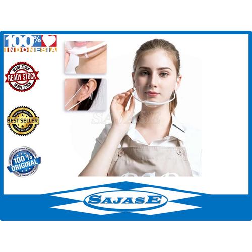 Promo Masker Transparan MASKER MULUT MIKA PLASTIK KOKI RESTORAN MASAK ...