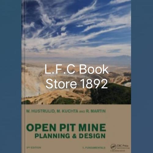 Jual Buku Open Pit Mine Planning and Design - Jakarta Barat - L.F.C ...