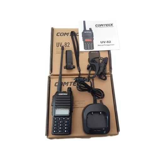 Jual Comteck UV-82 Dual Band VHF - UHF Dual PTT A & B Radio FM ...