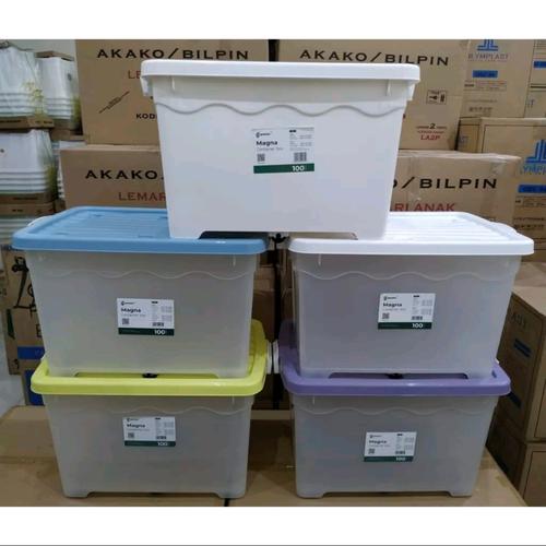 Jual Gessler - Container Box CB 100 liter Transparan Bening 100 Lt ...