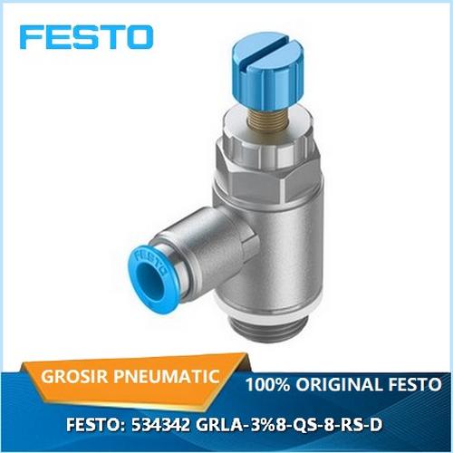 Jual FESTO 534342 GRLA-3/8-QS-8-RS-D One-way flow control valve - Kab. Tangerang - Grosir ...