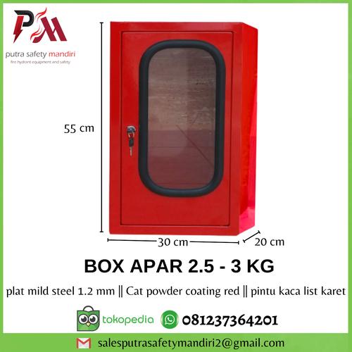 Jual BOX APAR PINTU KACA LIST KARET TEMPAT PENYIMPANAN PEMADAM API ...