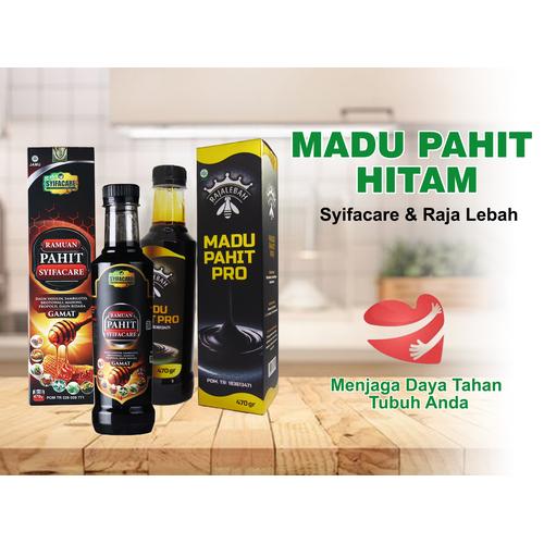 Promo MADU PAHIT HITAM PRO RAJA DAN RAMUAN SYIFACARE EKSTRAK DAUN ...