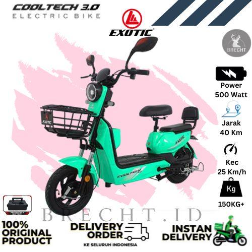 Jual Sepeda Listrik E-Bike Exotic Cooltech 3.0 New Series 500 Watt ...
