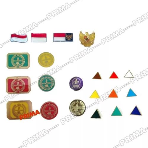Jual ANEKA PIN PRAMUKA / PIN SERAGAM SEKOLAH / PIN BENDERA MERAH PUTIH ...