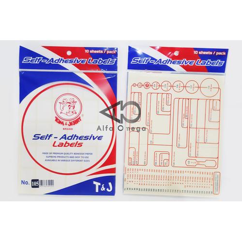 Jual Sticker Stiker Label Tom and Jerry No 105 24x37mm - Jakarta Barat ...