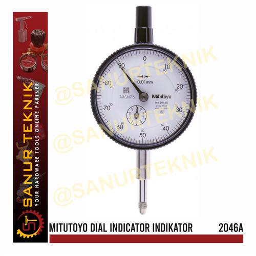Jual MITUTOYO Dial Indicator Indikator 2046A 10/0.01mm (10 / 0.01 mm ...