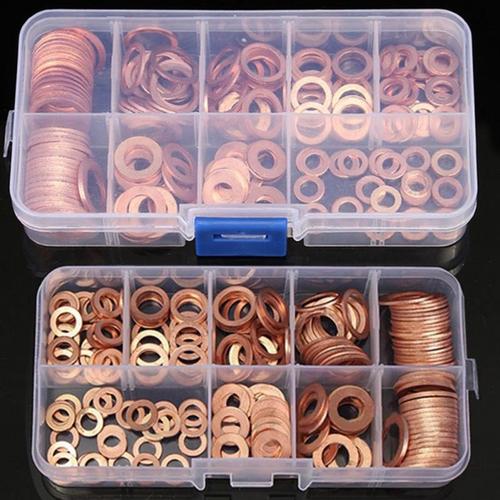 Jual Ring Plat Tembaga Set Baut Oli Gasket Bolt & Nut / Ring Plat Besi ...