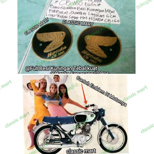 Jual EMBLEM TANGKI HONDA DREAM CB 160-CB160 TWIN-SUPER SPORT CB 160 TWIN - Kab. Jepara - classic ...