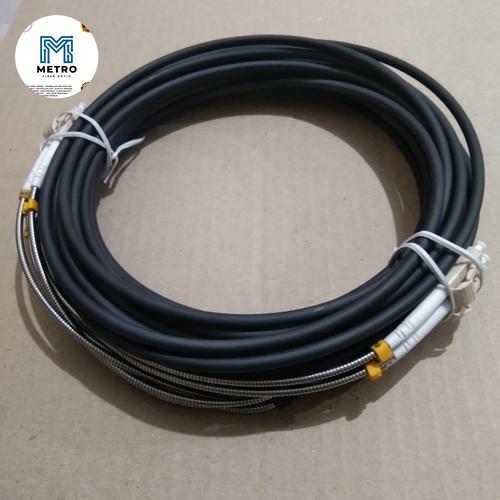 Jual Armored Cable Fiber Optic LC UPC- LC UPC 4 Core OM4 Multimode 10 ...