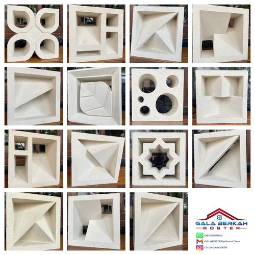 Jual Roster Beton Minimalis & Elegant / Loster Beton / Lubang Angin ...