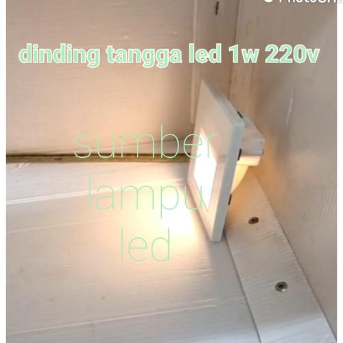 Jual lampu tangga led 2,5watt 2.5w 2,5 watt tanam dinding wall light ...