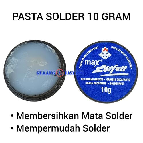 Jual Flux Pasta Solder MAX LOTFETT 10gr Soldering Grease - Kota ...