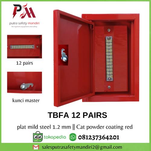 Jual TERMINAL BOX PANEL FIRE ALARM SAFETY TBFA 12 24 PAIRS - TBFA 12 ...