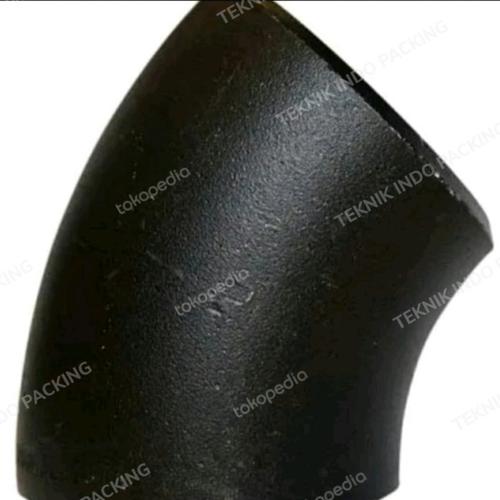 Jual elbow las carbon steel 45° sch 80 size 2" inch/knee las besi ...