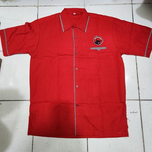 Jual kemeja merah PDIP lengan pendek - Jakarta Pusat - SN Onlineshop ...