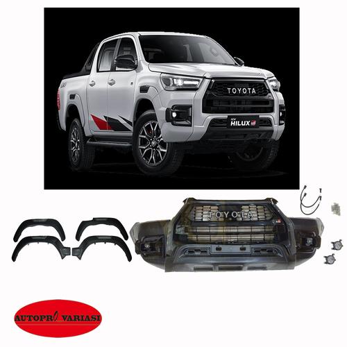 Jual Bodykit GR sport Hilux revo fender + bumper grill 2021 up - Kota ...